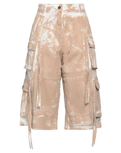ANDREĀDAMO Denim Cargo Pants - Blush