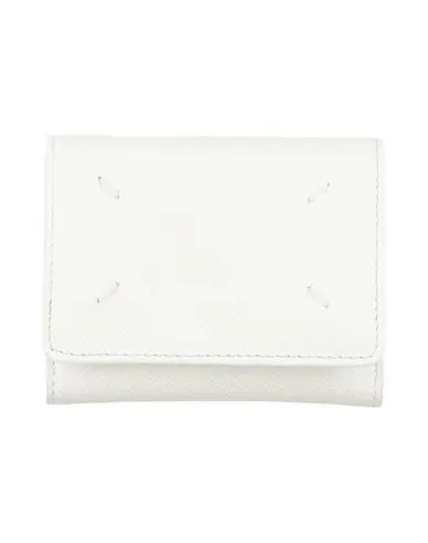 MAISON MARGIELA Wallet Leather - White