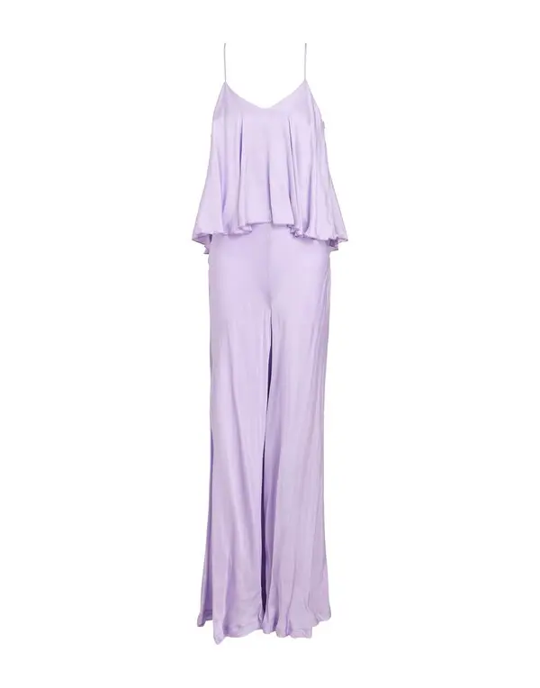 VICOLO Viscose Jumpsuit With Tiered Bodice