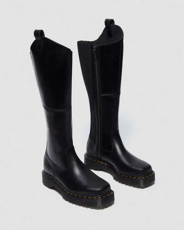 Dr. Martens Amaayah Knee High Boots - Black