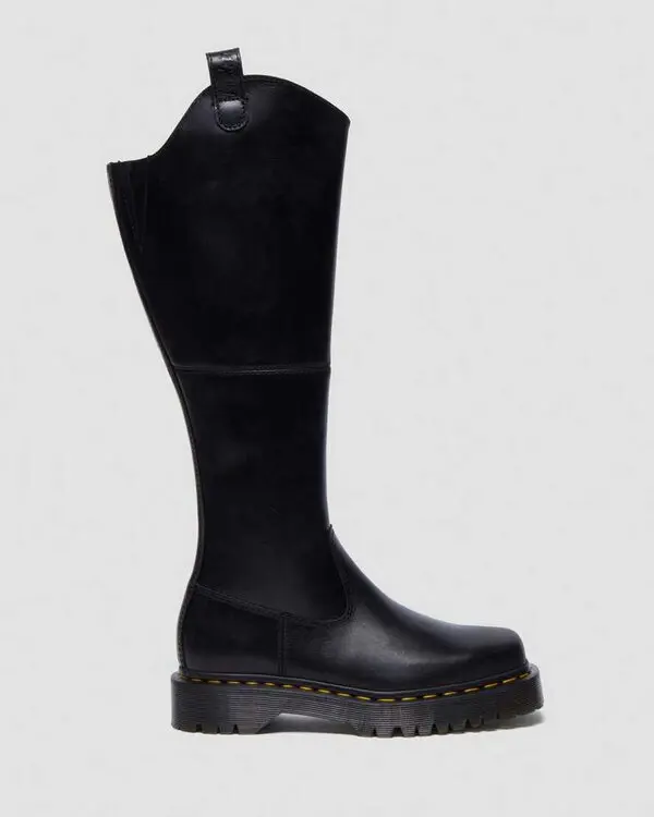 Dr. Martens Amaayah Knee High Boots - Black