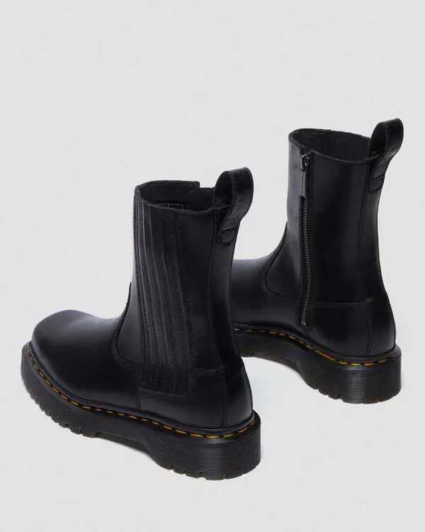 Dr. Martens Amaayah Lo Leather Boots - Black