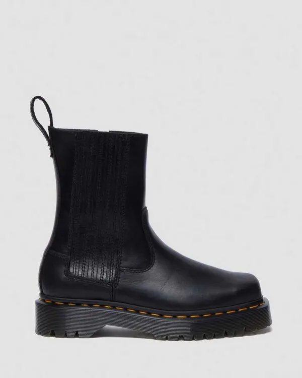 Dr. Martens Amaayah Lo Leather Boots - Black