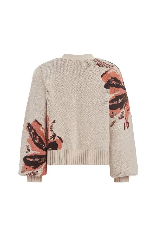 MARIE OLIVER Calister Cardigan - Firebird