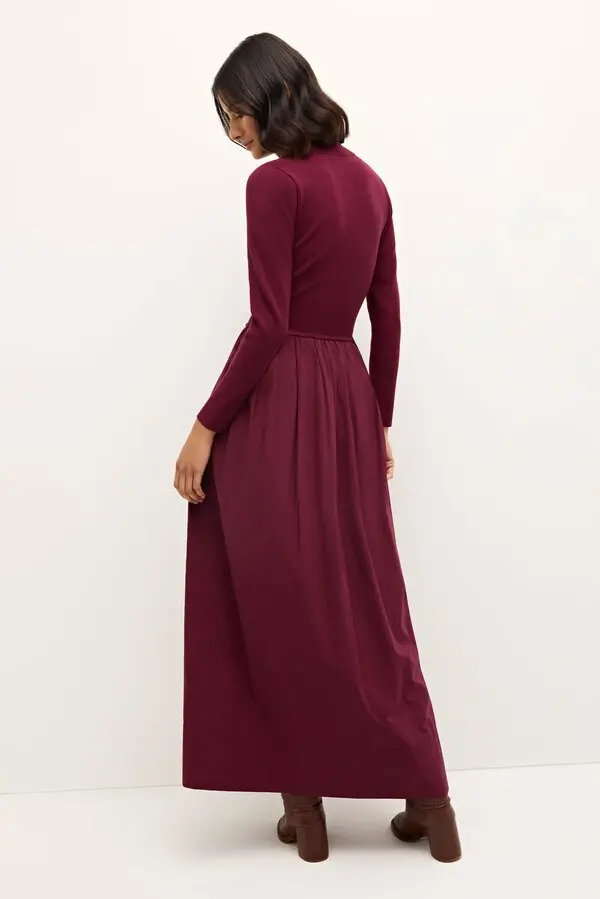 MARIE OLIVER Barrett Maxi Dress - Potion