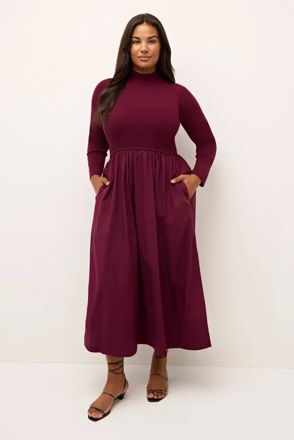MARIE OLIVER Barrett Maxi Dress - Potion