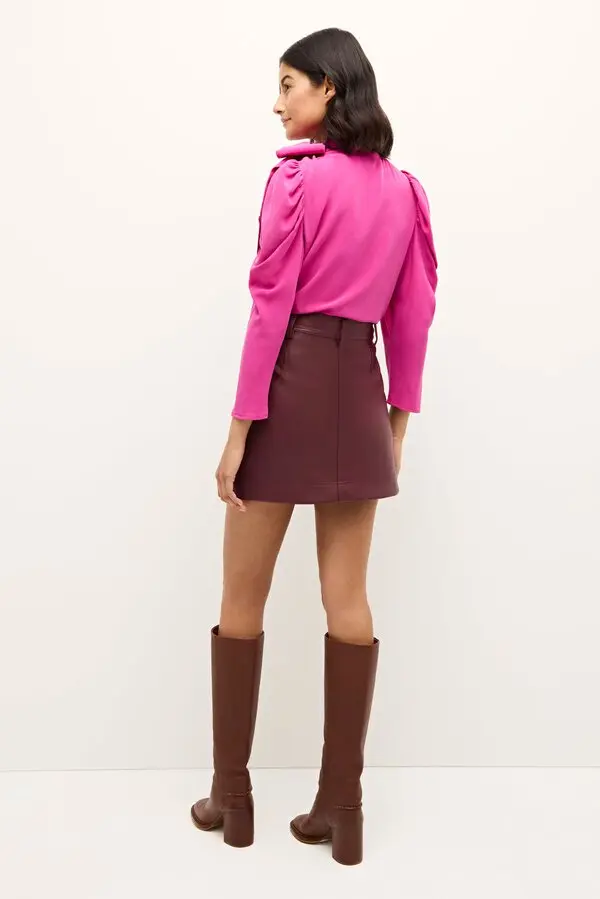 MARIE OLIVER Gabriella Blouse - Raspberry