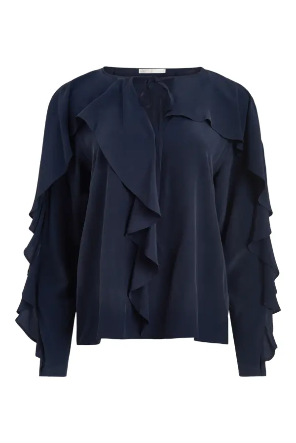 MARIE OLIVER Nora Blouse - Naval