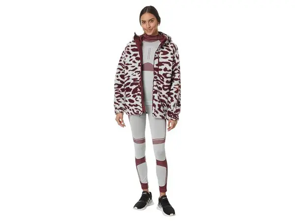 Adidas By Stella McCartney Jaquard Fleece Full Zip Sweatshirt