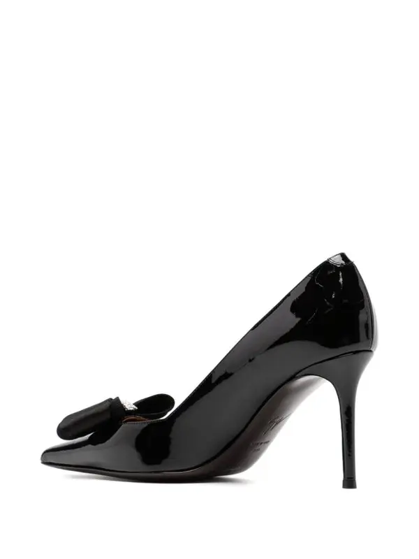 GIUSEPPE ZANOTTI 95mm Bow-embellished Pumps