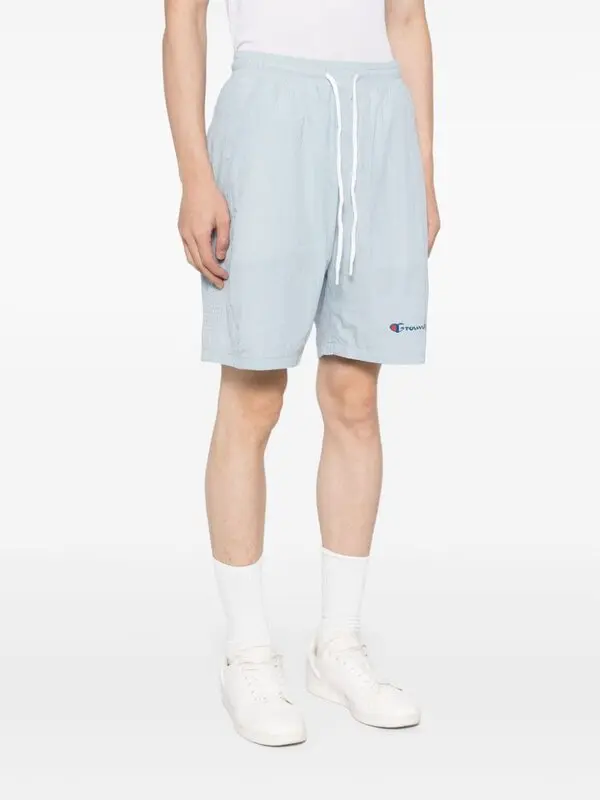 GROUND ZERO Logo-print Shorts