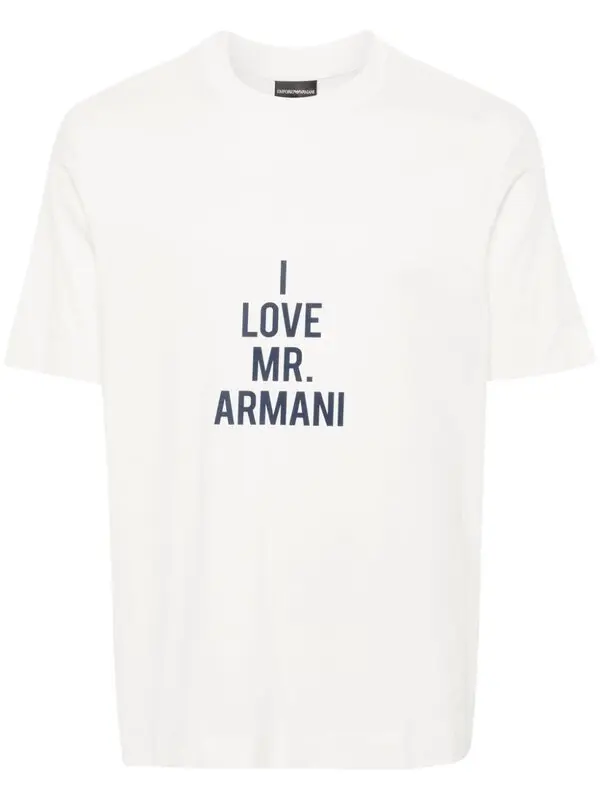 Emporio Armani I Love Mr T-shirt - White