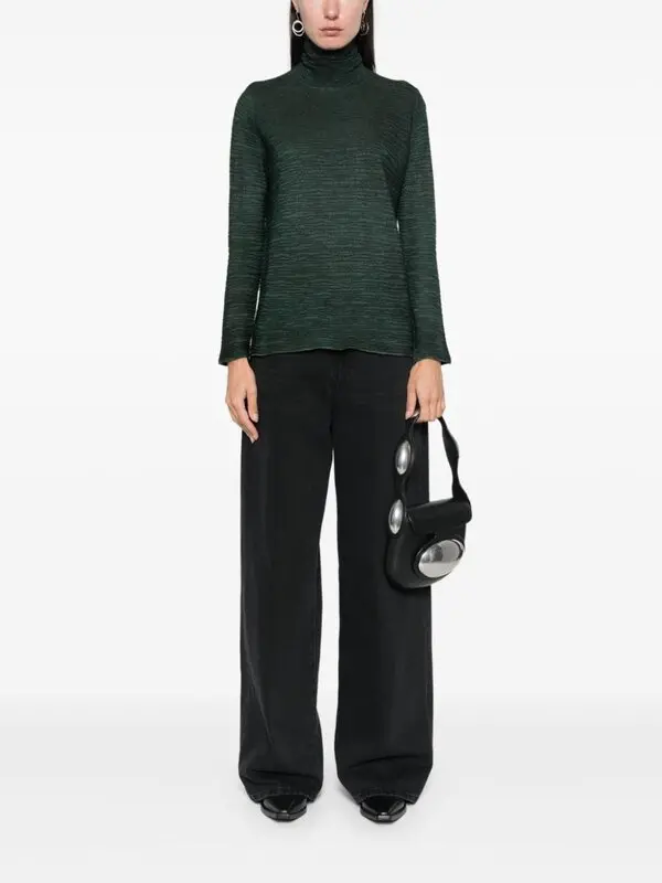 Avant Toi Textured Sweater - Green