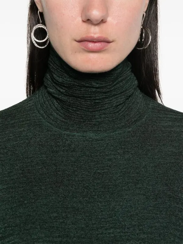 Avant Toi Textured Sweater - Green