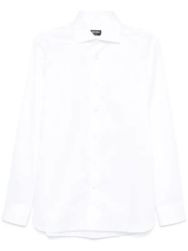Zegna Cotton Shirt - White