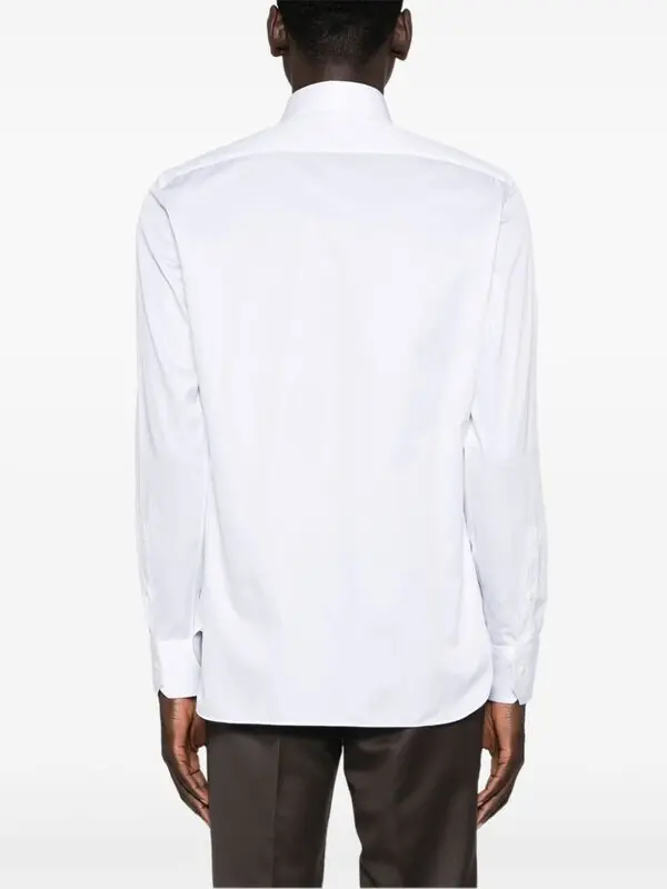 Zegna Cotton Shirt - White