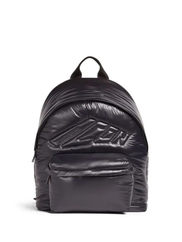 Dsquared2 Logo-embossed Backpack - Black