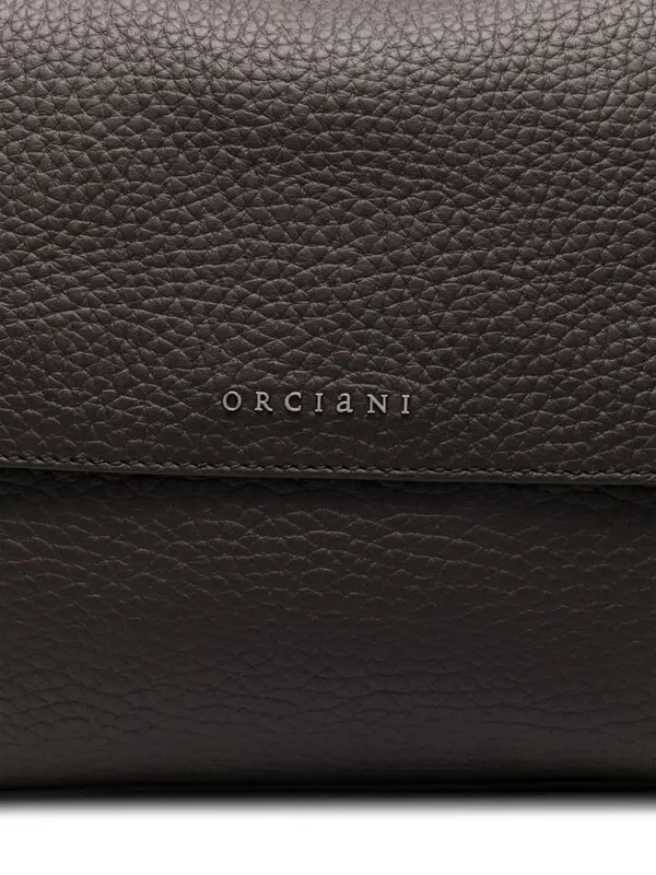 ORTIGNI Sveva Small Tote Bag - Brown