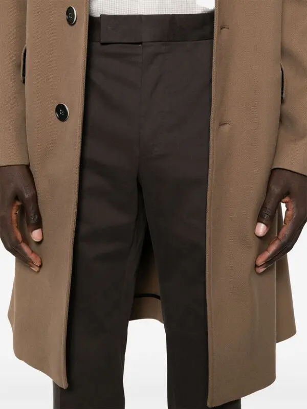 Zegna Gabardine-weave Trousers