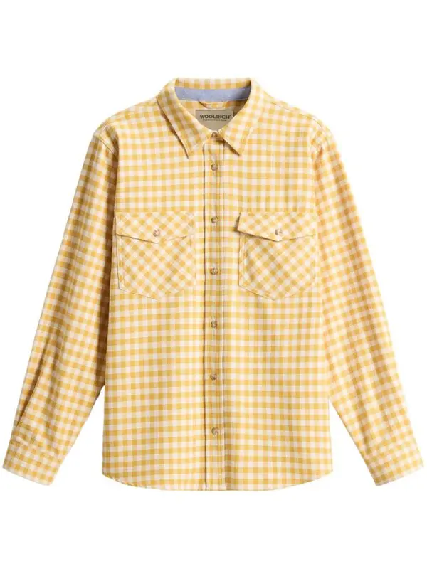 Woolrich Check Pattern Flannel Shirt