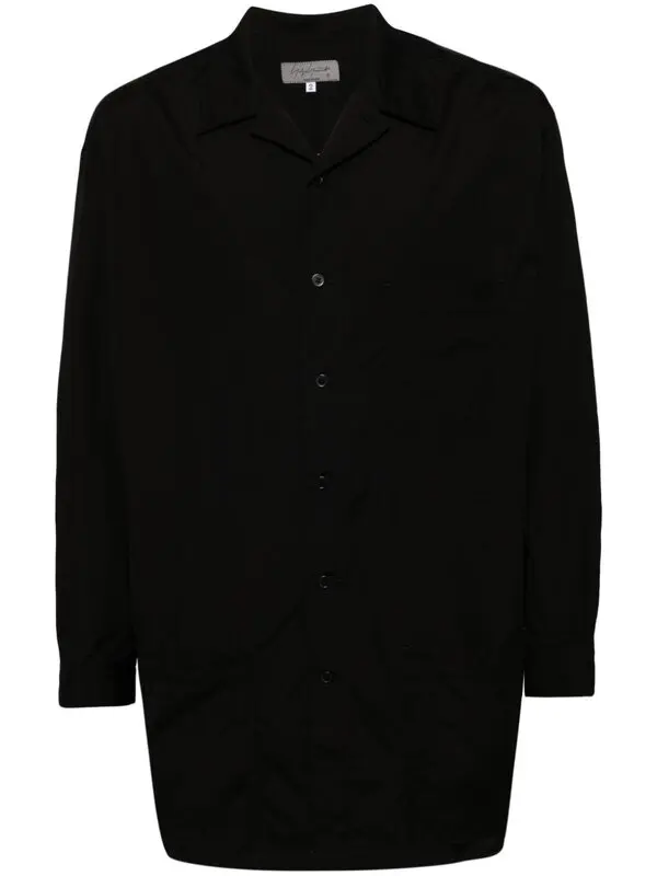 Yohji Yamamoto Broad Pockets Shirt - Black