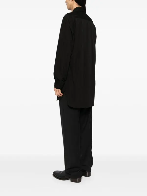 Yohji Yamamoto Broad Triple-collar Shirt