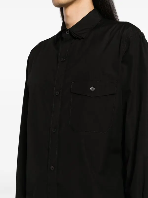 Yohji Yamamoto Broad Triple-collar Shirt