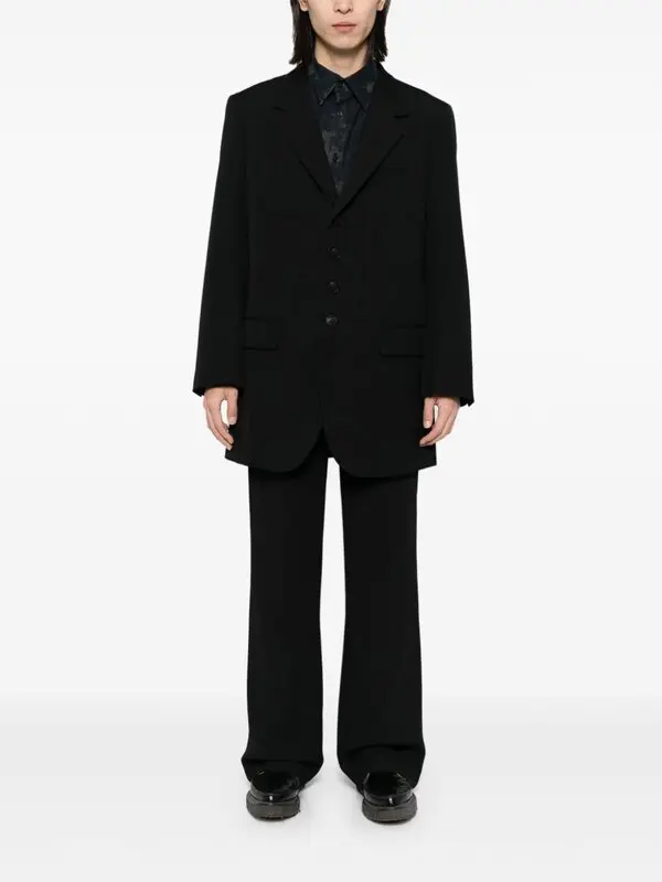 Yohji Yamamoto Single-breasted Blazer