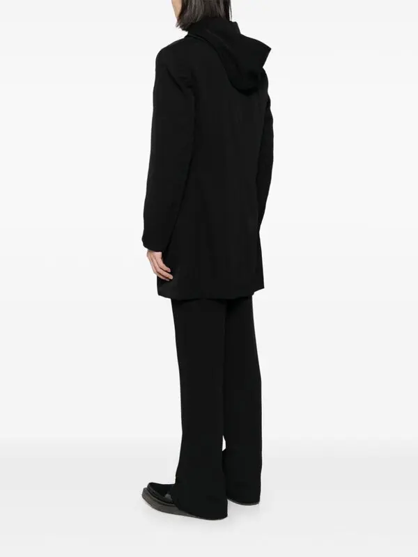 Yohji Yamamoto Wool Gabardine Blazer - Black