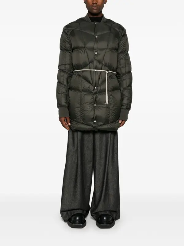 Rick Owens Flight Liner Coat - Green