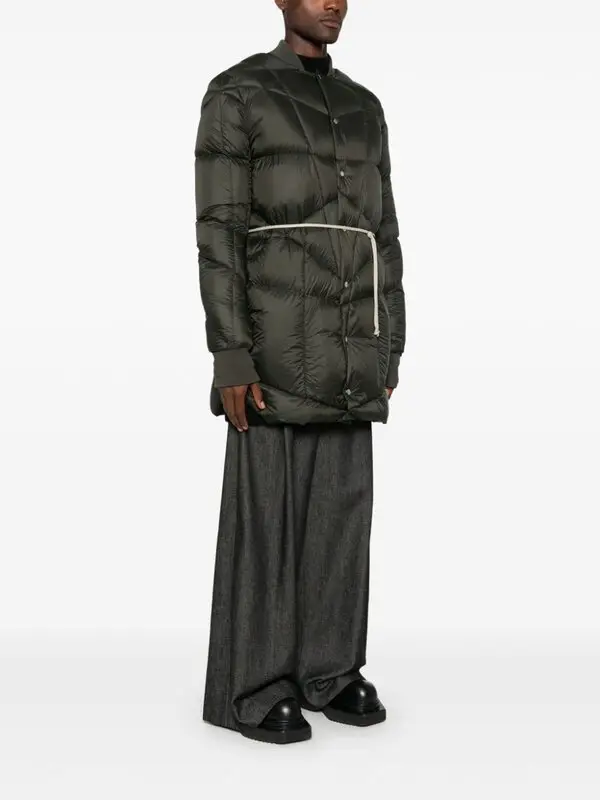 Rick Owens Flight Liner Coat - Green