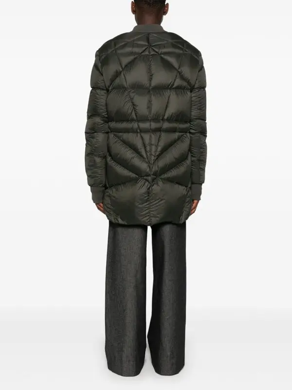 Rick Owens Flight Liner Coat - Green