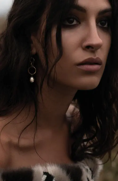 FREYA ROSE Warrioress Chain Drop Earrings