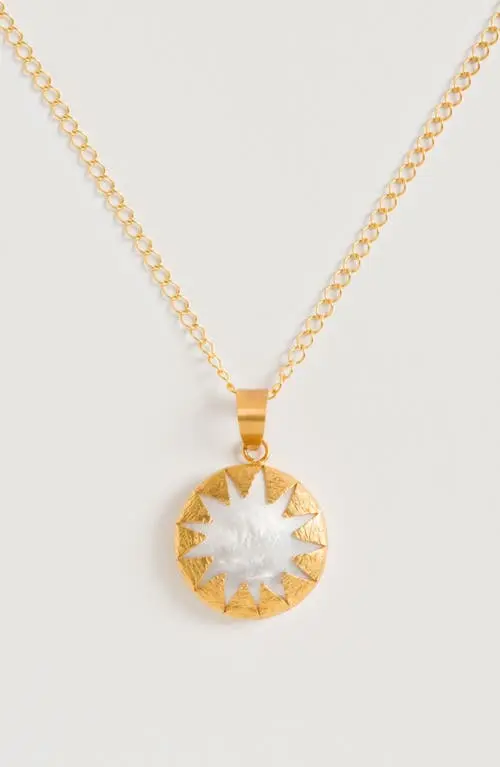 FREYA ROSE Warrioress Medallion Necklace