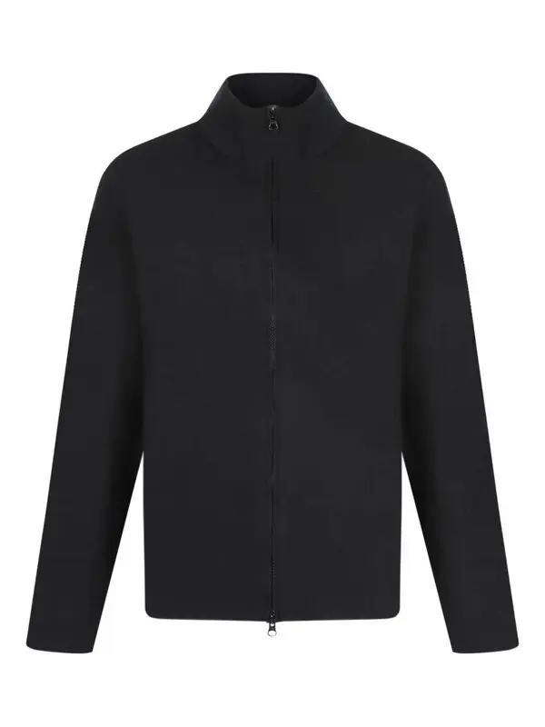 C.P. Company Series Zip-Up Cardigan In Black - 17% Off