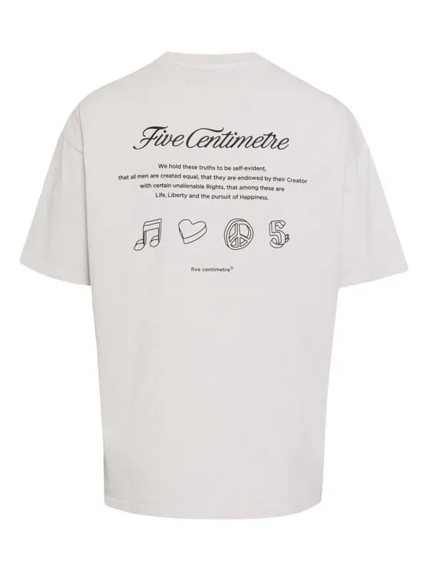FIVE CM Logo-print Cotton T-shirt