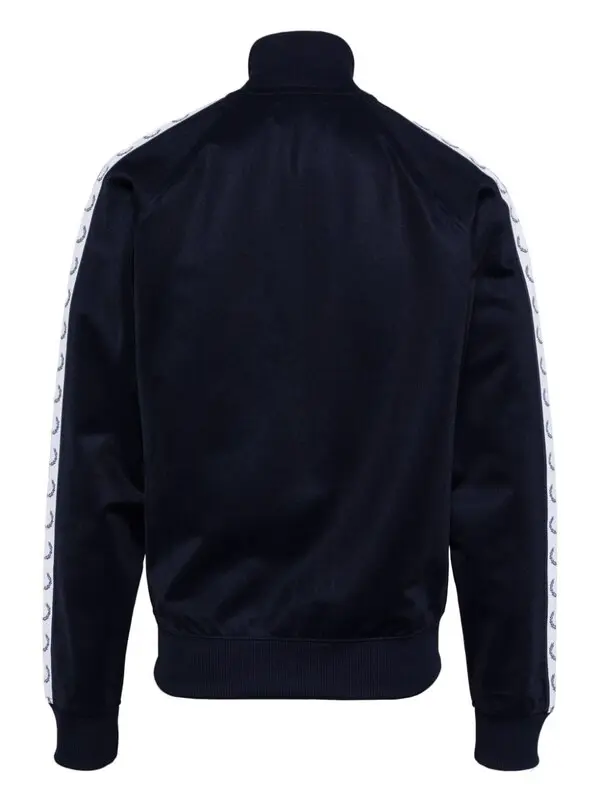 Fred Perry Logo-tape Sport Jacket - Blue