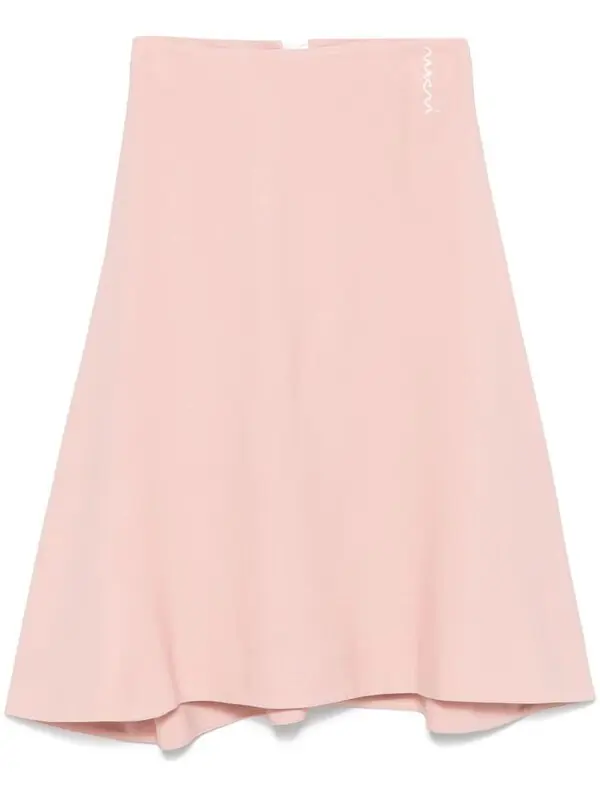 Marni Cady Midi Skirt - Pink