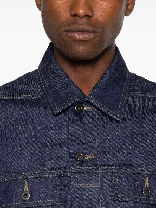 Rick Owens Denim Jacket - Blue
