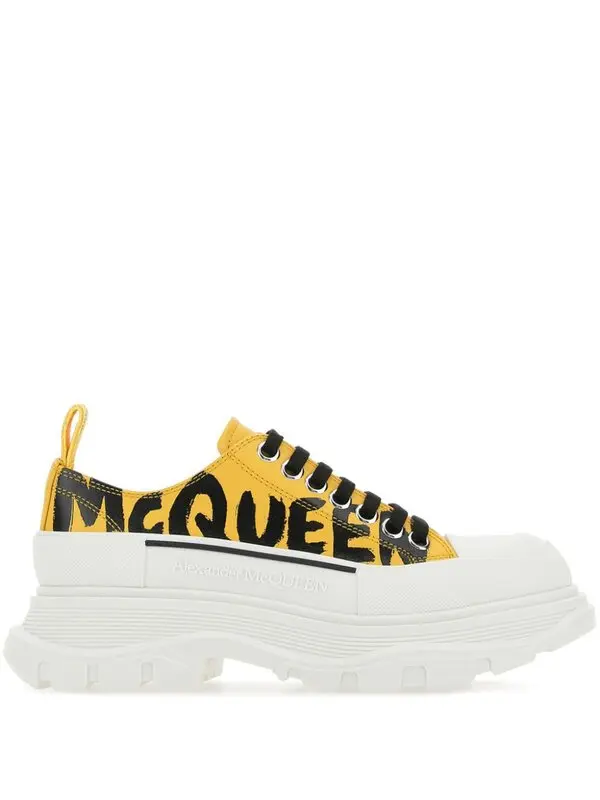 Alexander McQueen Tread Slick Sneakers - Yellow