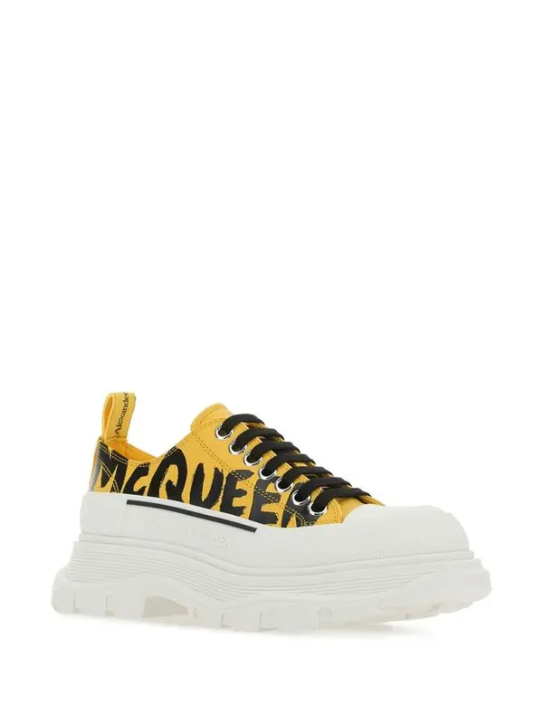 Alexander McQueen Tread Slick Sneakers - Yellow