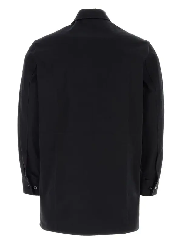 JIL SANDER Bead-embellished Cotton Shirt