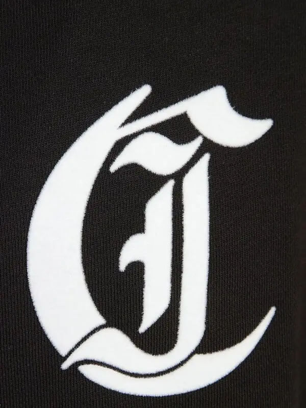 Just Cavalli Embroidered Cotton Sweatshirt