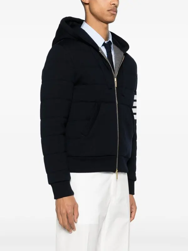 Thom Browne 4-bar Stripe Hooded Jacket
