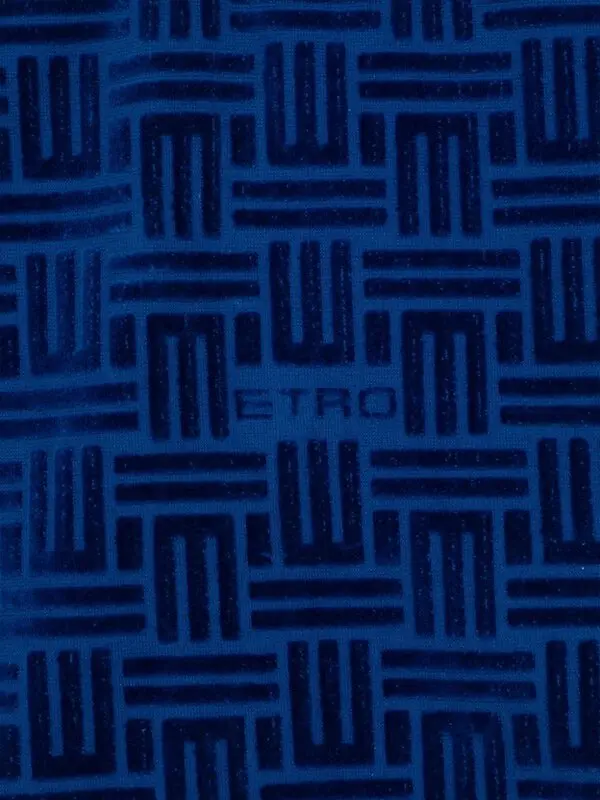 Etro Logo-flocked Batch Towel