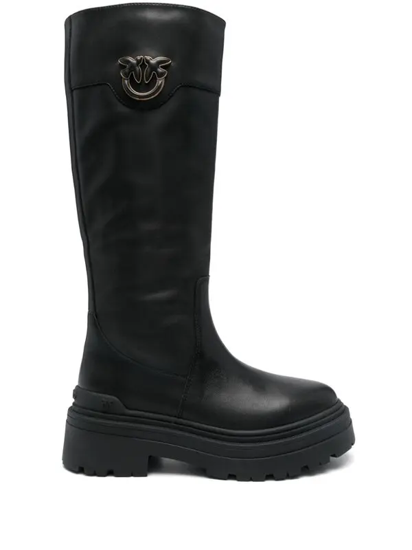 Pinko Love Birds-plaque Boots
