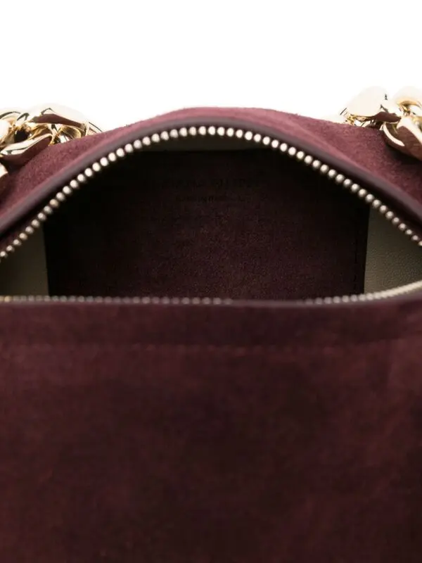 Fabiana Filippi Suede Mini Bag - Red