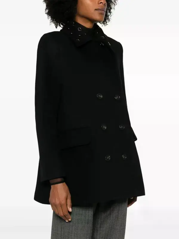 MSGM Eyelet-detail Coat