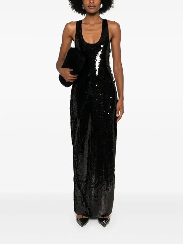 Retrofete Bella Maxi Dress - Black