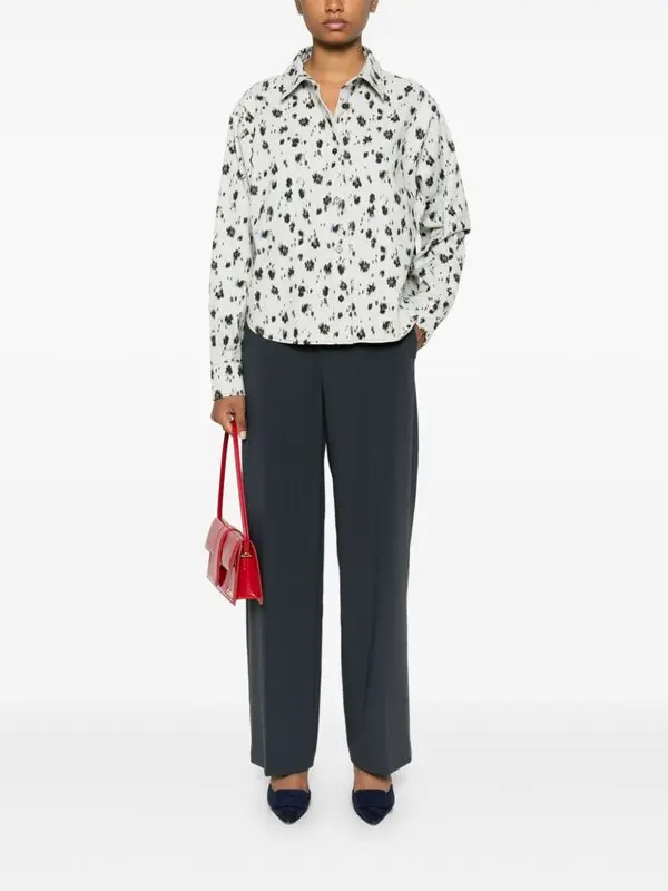 Vince Belted Wide-leg Trousers